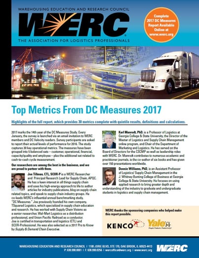 Kenco: 2017 WERC Study - Warehousing White Paper