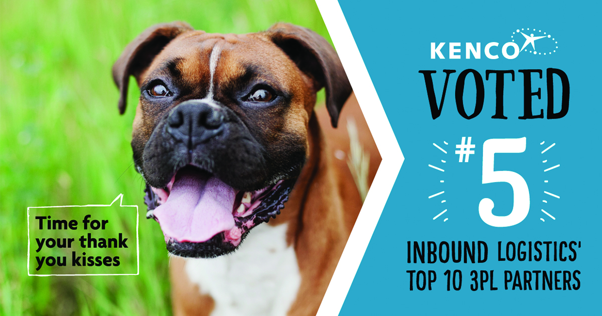 Kenco Ranked #5 top 3PL Service Provider by Inbound Logistics magazine